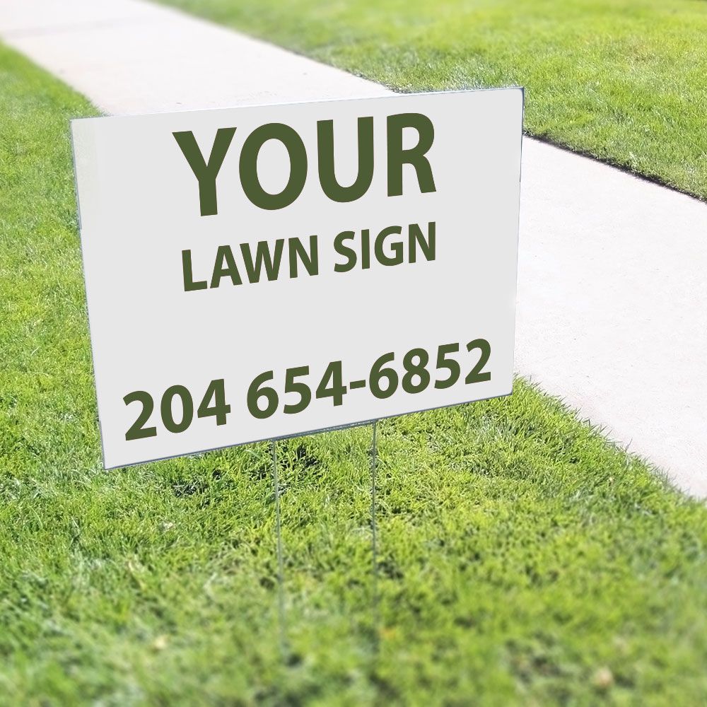 Lawn Signs Print It On